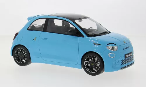 MCG - Fiat 500e Abarth, hellblau, 2024, 1:18 - Megamakett.hu