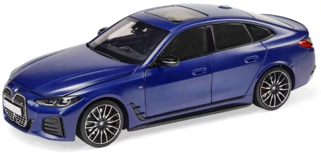 Minichamps - BMW 4-SERIES i4 M50 (G26) 2022 MATT BLUE - Megamakett.hu